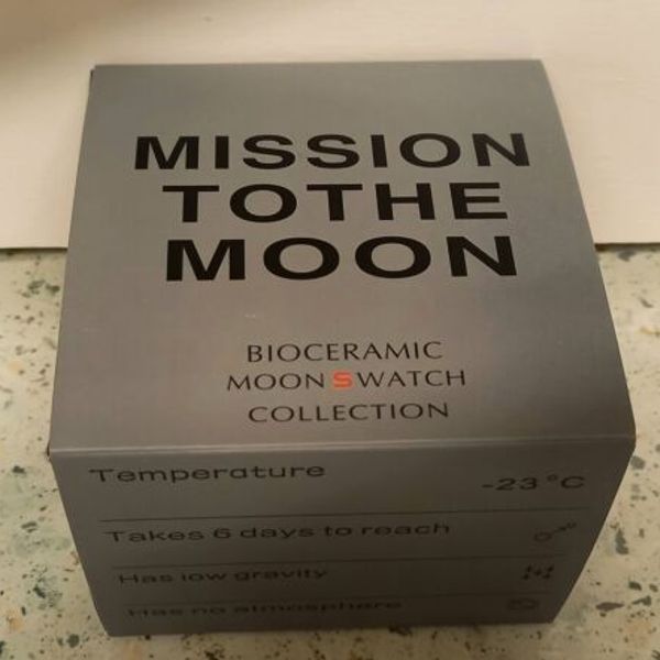 omega swatch moon watch Box | WatchCharts Marketplace