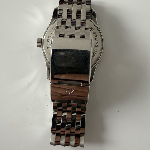 Breitling Navitimer 38 Blue Men's Watch - With Box And Papers ...