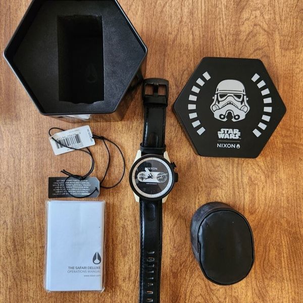 Nixon X Star Wars SWISS Safari Deluxe Watch LT Ed. Star Troopers 43mm ...