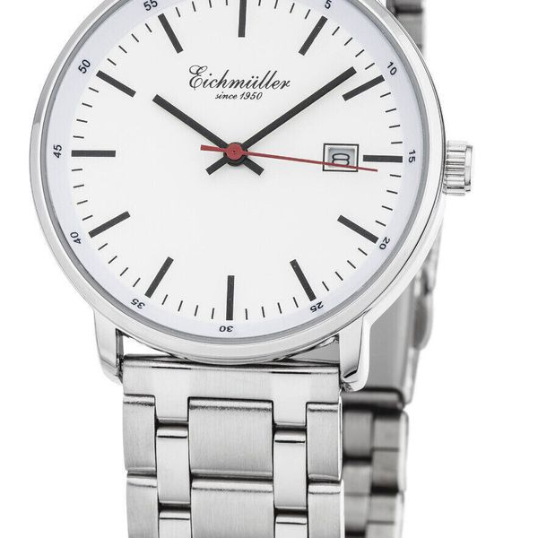 Eichmüller Bahnhofsuhr Armbanduhr Uhr Unisex Bahnhof Look 37mm 3ATM ...