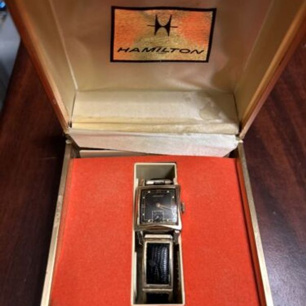 Vintage Hamilton 10K Gold Filled L&K Men’s Watch with Box Keeps Good ...