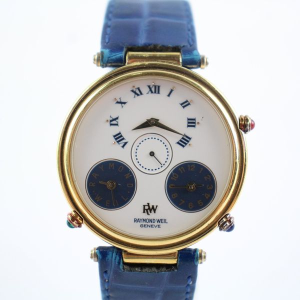 Raymond Weil 3 Time Zones Watch Quartz Untested | WatchCharts Marketplace
