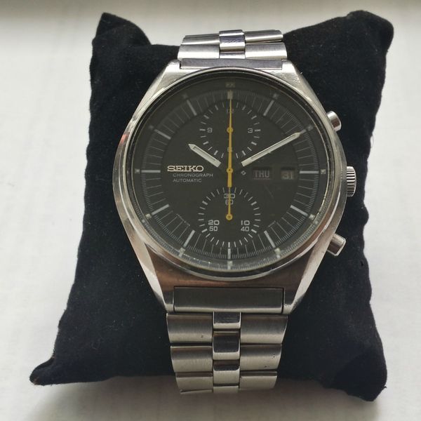 Seiko 6138-3000: Serviced, All-Original, Black Dial | WatchCharts