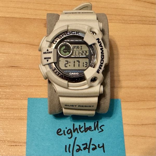 [WTS] Casio G-Shock DW-9900LG-8 Titanium Vintage Men in White Gray ...