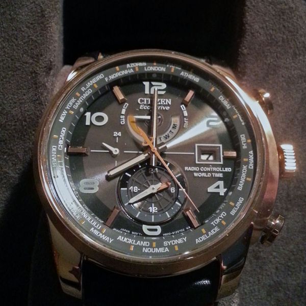 FS Citizen Eco-drive AT9013 World time atomic watch (NEW) | WatchCharts ...