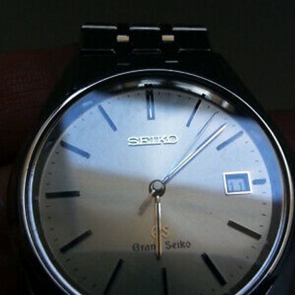Grand Seiko 9587-8000 Champagne Gold Quartz GS BOX VG | WatchCharts ...
