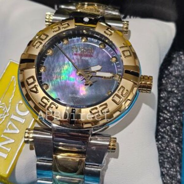 Invicta Subaqua Noma I LIMITED #235 ð Diamond Gold SWISS AUTOMATIC mens ...