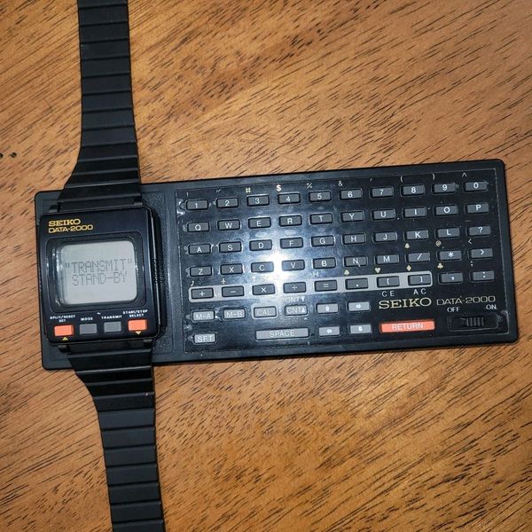 Seiko Data 2000 Full box and Keyboard | WatchCharts Marketplace