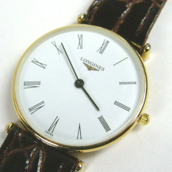 Vintage Classy Men's Dress Watch Longines Swiss 99535 Quartz Wristwatch ...