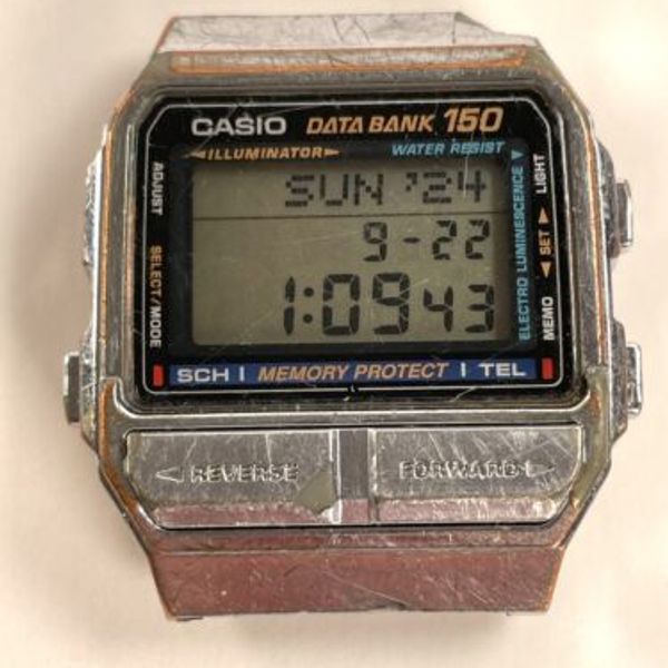 vintage casio databank 150. Parts Or Repair. | WatchCharts Marketplace