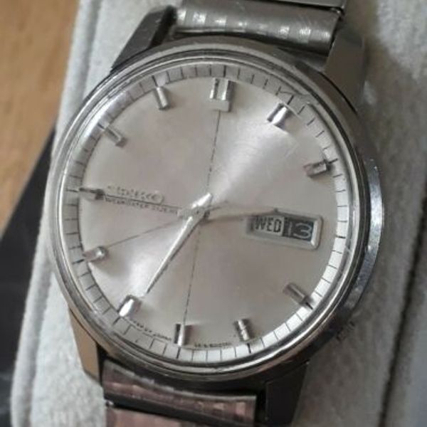 Vintage 1967 Seiko 5 Sportsmatic Weekdater Automatic Watch 21 Jewels 6619-8010 | WatchCharts ...