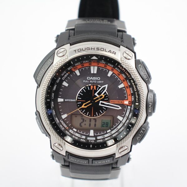 Mens Casio Protrek Tough Solar Watch Ref PRG-500 Quartz Working ...