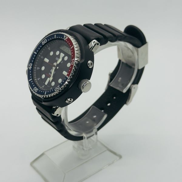 Seiko Prospex Arnie PADI Dive Watch SNJ027 Solar Analog-Digital ...