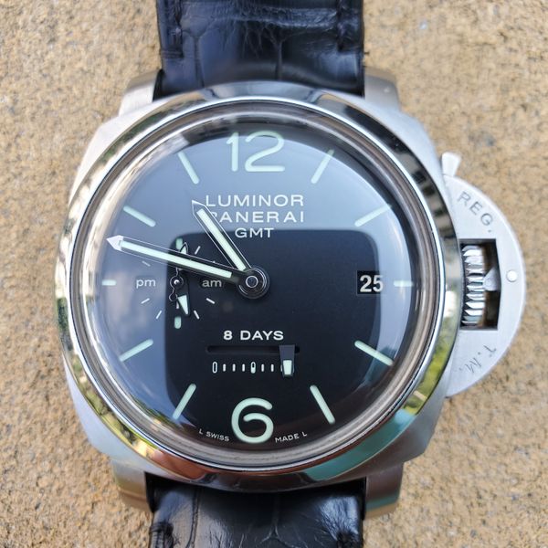 FS: Panerai Luminor - PAM00233 - LUMINOR 8 DAYS GMT - 44MM - $7,499 ...