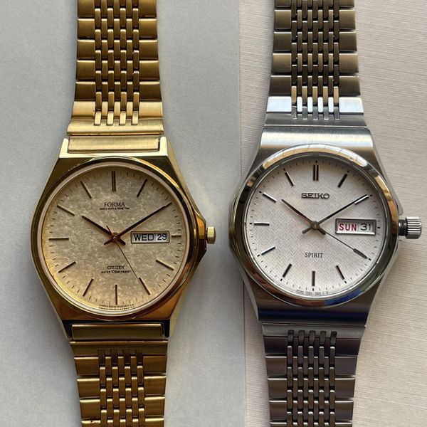 [WTS] Seiko Textured Dial & Citizen Snowflake Dial - Great Condition ...