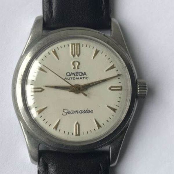 Rare Omega Seamaster Manual Hand Winding Men’s Gents Swiss Watch ...