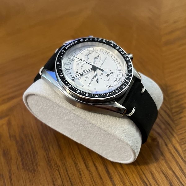 OMEGA x Swatch MoonSwatch White - Mission to MoonPhase - Steel Metal ...