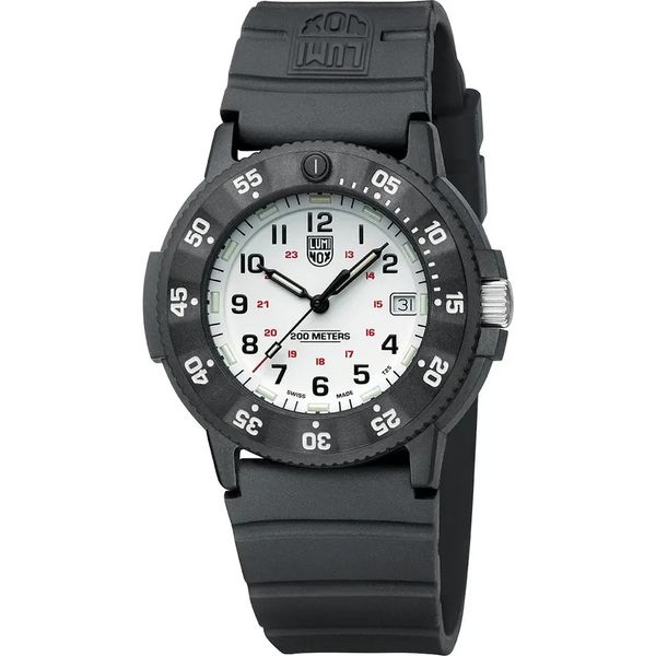 Luminox Navy Seal White Dial Rubber Strap Sapphire Watch - XS.3007.EVO ...