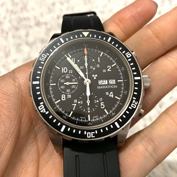 [WTS/WTT] Marathon CSAR Jumbo Diver/Pilot Chronograph | WatchCharts ...