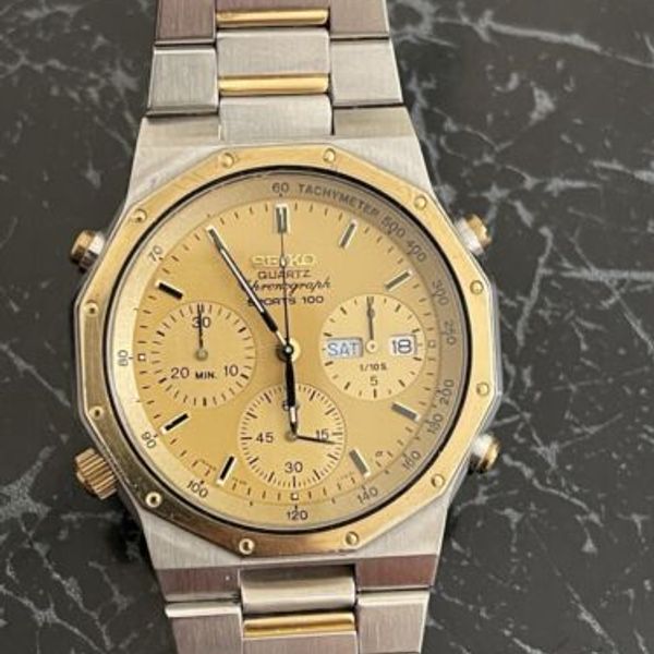 SEIKO Quartz Chronograph Sports 100 | WatchCharts Marketplace