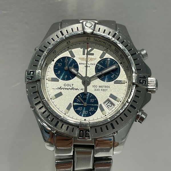 Authentic Breitling Chrono Colt Ocean A53350 Watch | WatchCharts