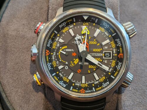 Citizen Promaster Altichron Watch BN5030-06E ECO-DRIVE TITANIUM (Pre ...