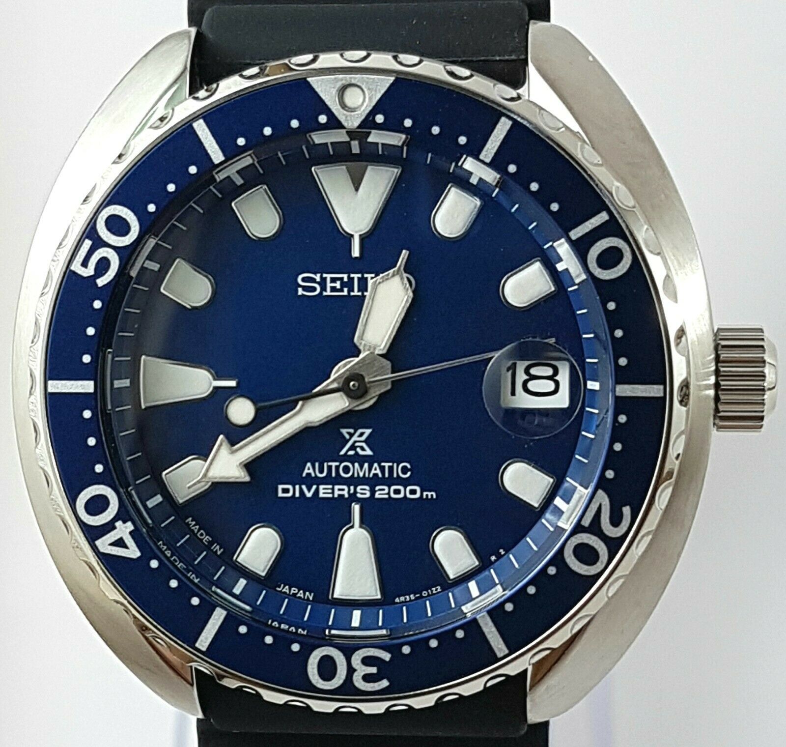 SEIKO PROSPEX MEN'S MINI TURTLE AUTOMATIC/HAND WINDING 200m WATCH ...