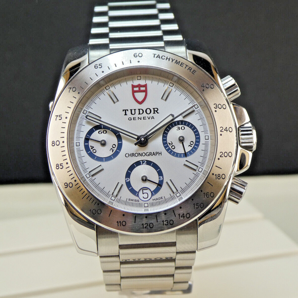 TUDOR Sports Line Chronograph Vintage ref.20300 Stainless Big 41mm Full ...