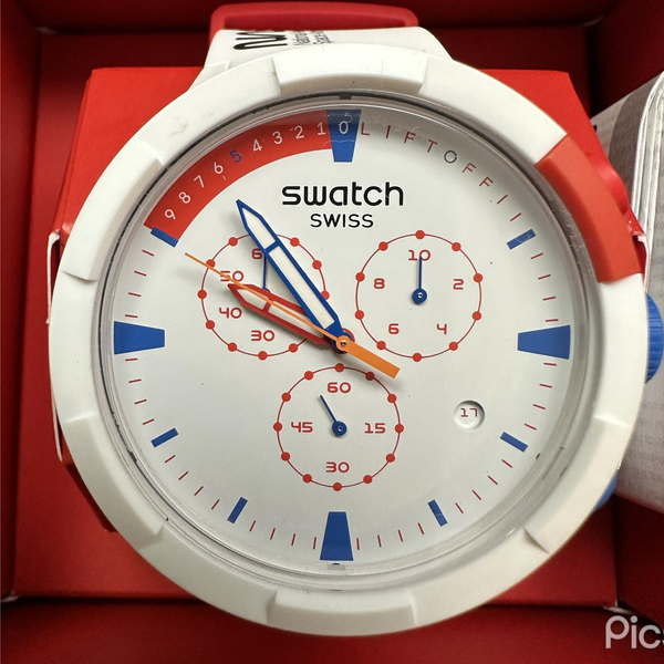 [WTS] Swatch in Space - NASA | WatchCharts Marketplace