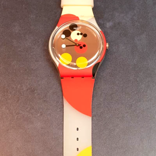 Swatch x Disney x Damien Hirst "Mirror Spot Mickey" Limited Edition ...