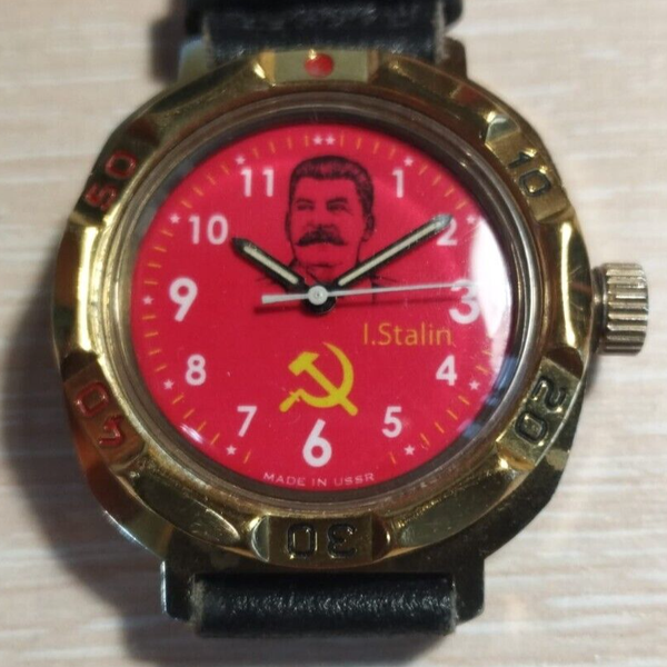 WOSTOK (VOSTOK) Watch komandirskie I V Stalin Mechanical Working ...