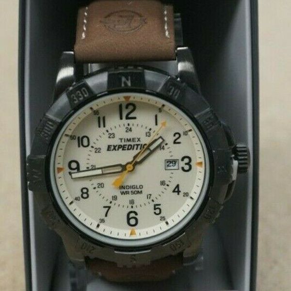 Timex Men's Sport Expedition Collection Grey Dial Quartz Watch (Model ...