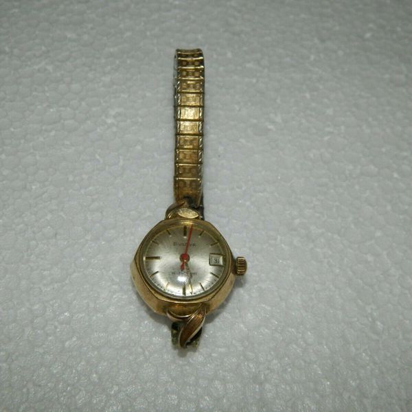 Vintage Bulova SelfWinding M6 Ladies Wristwatch 10K RGP Bezel ~ WORKING ...
