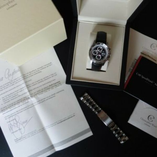 Christopher Ward C40 Speedhawk 7750 Chronograph Watch | WatchCharts
