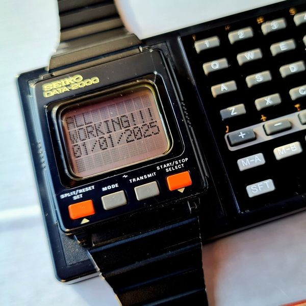 Seiko Data 2000 Full box and Keyboard | WatchCharts Marketplace