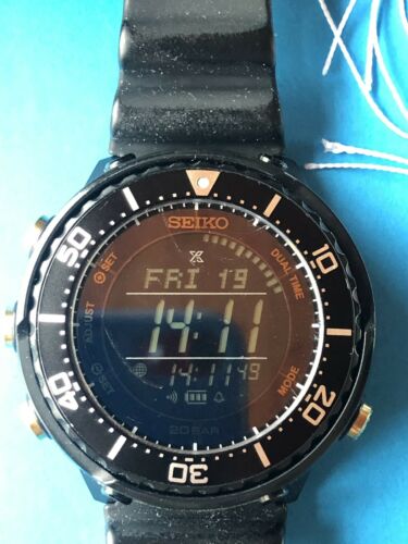 Seiko Prospex Lowercase SBEP005 Fieldmaster Digital Divers Watch ...