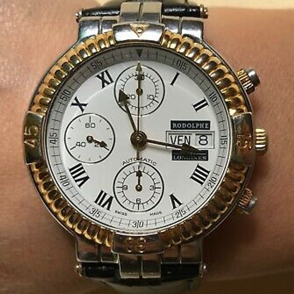 Longines Rodolphe watch mens chrono valjoux 7750 L674.2 | WatchCharts