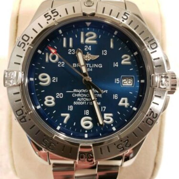 Breitling SuperOcean A17360 Automatic Wristwatch - Serviced ...