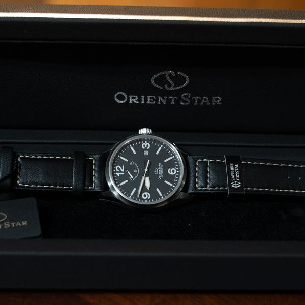 FS: Orient Star Automatic Black Dial Field Watch RE-AU0203B00B ...