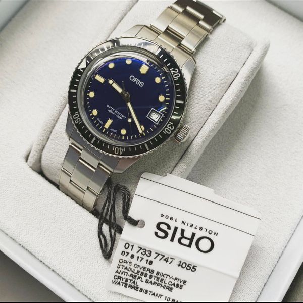 [WTS] Oris Diver 65 36mm Blue Dial LNIB | WatchCharts