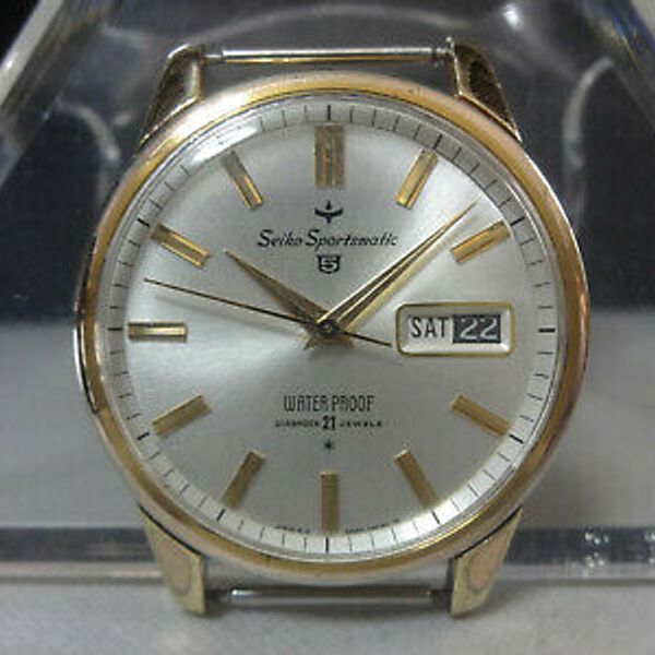 Vintage 1964 SEIKO Automatic watch [Seiko Sportsmatic 5] 21 Jewels 6606-8970 | WatchCharts ...