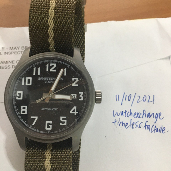 [WTS] Mysterious Code Titanium Watch (Premium Matt Grey Surface ...