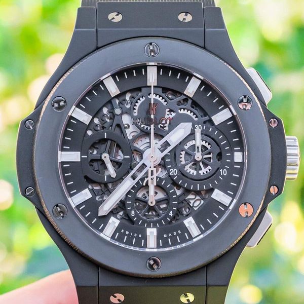 FS: Hublot Aero Bang Big Bang 44 Black Magic Ceramic $20K MSRP Boxes ...