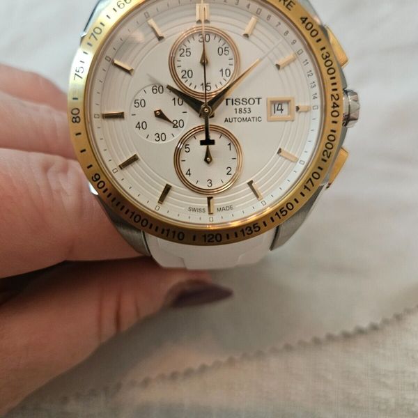 TISSOT Veloci T Automatic Chronograph Men's Watch T024.427.27.011.00 ...