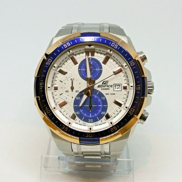 Casio Edifice 1/10 Chronograph quartz watch 5345 EFR-539 DY ...