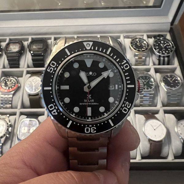 Seiko Prospex SNE589 Solar Diver's Watch | WatchCharts Marketplace