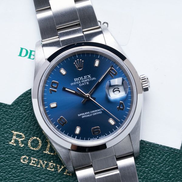 FS: 1999 Rolex Oyster Perpetual Date Ref. 15200 with Box & Papers ...