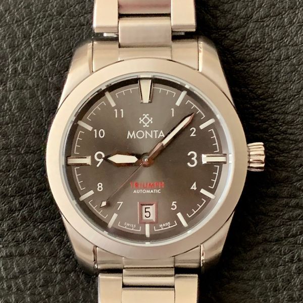 FS: Monta Triumph - grey dial on bracelet | WatchCharts