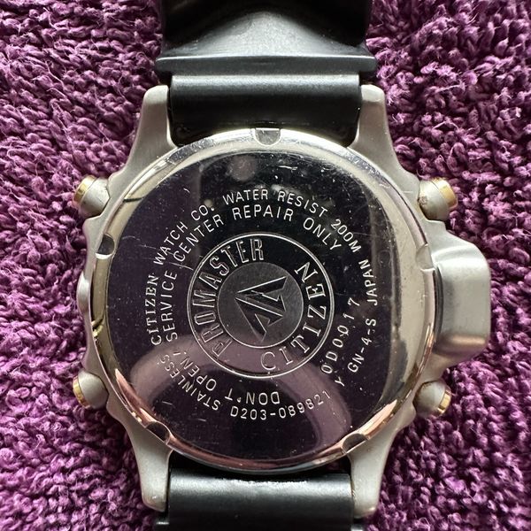 Citizen Promaster Hyper Aqualand Diver Watch D203-089821 Very Good ...
