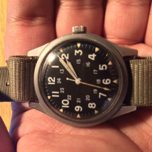 Vintage Benrus Military Watch Mil-W-3818B | WatchCharts